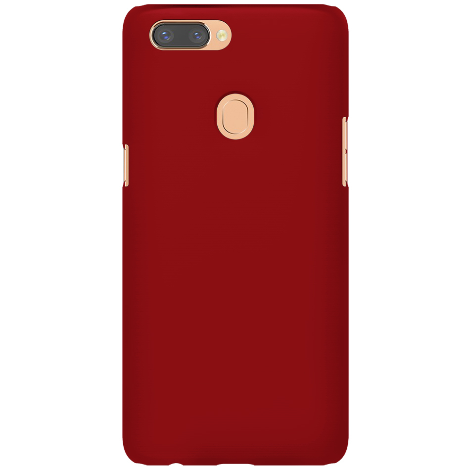 PolyShield Slim Hard Shell Case for Oppo R15 (Red)